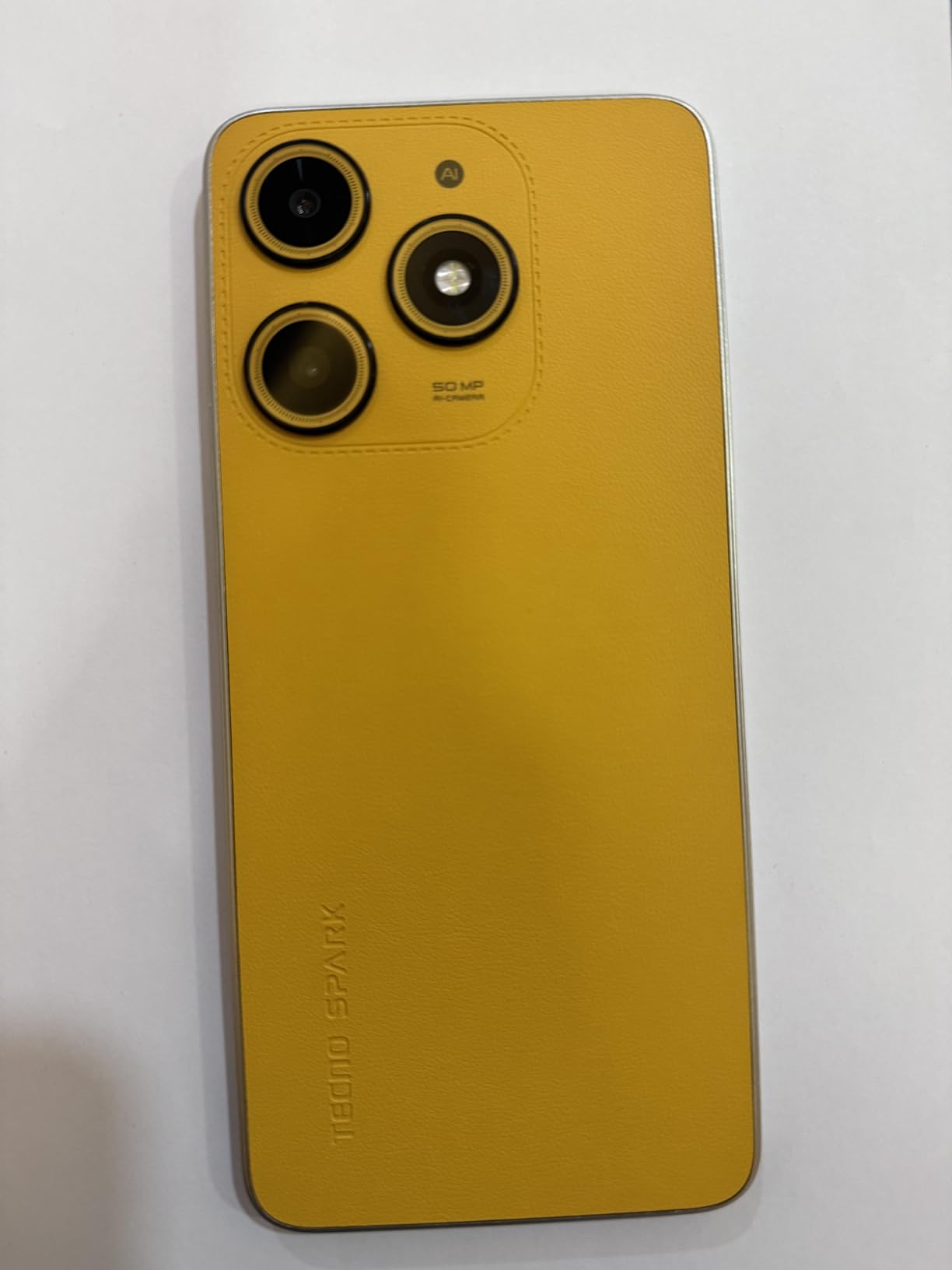 TECNO Spark 10 (Magic Skin Orange, 8GB RAM,128GB Storage)| 50MP AI Dual ...