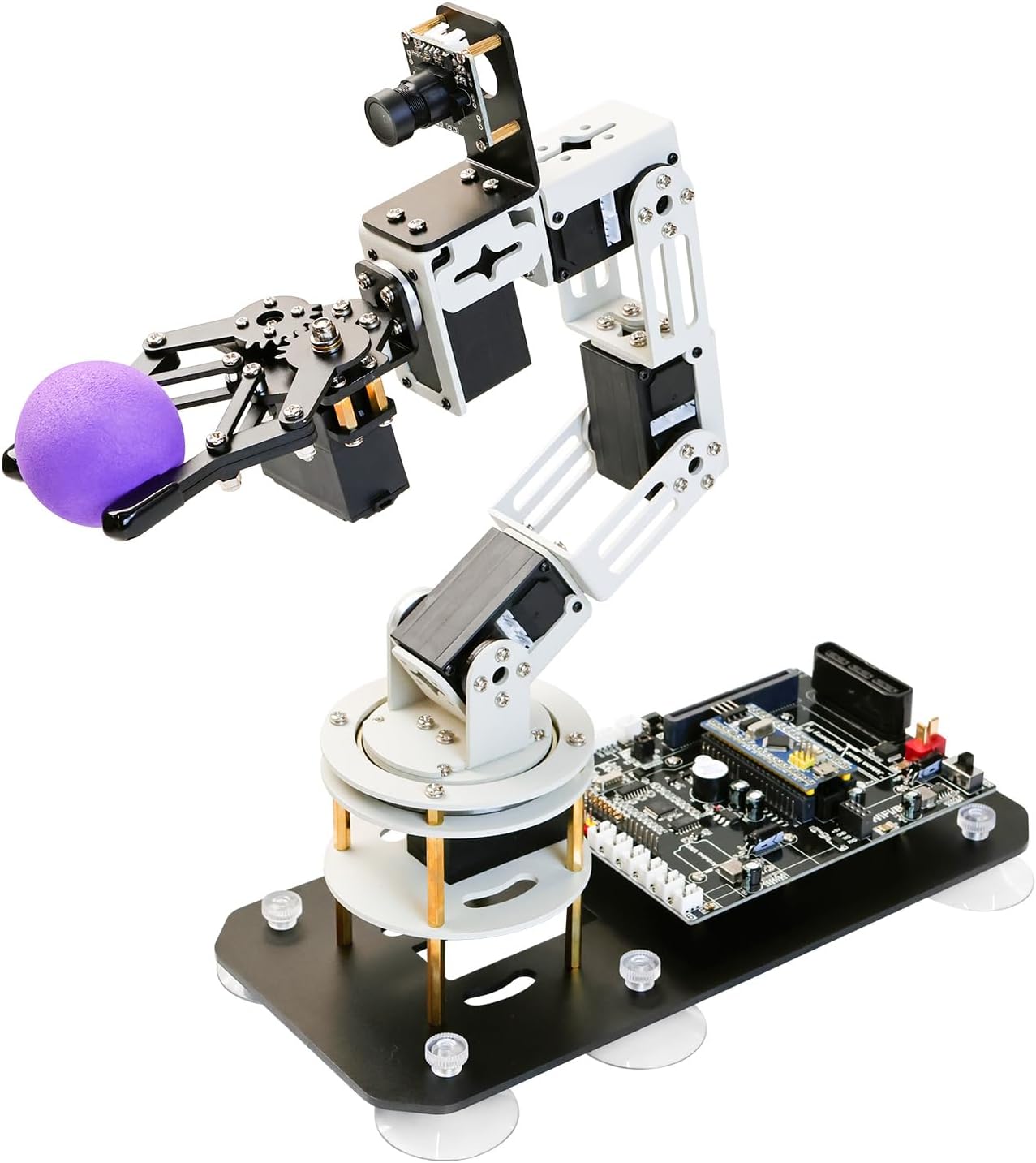 Amazon.com: Yahboom ROS Robot Arm Virtual Machine as Controller Programmable AI Visual ...
