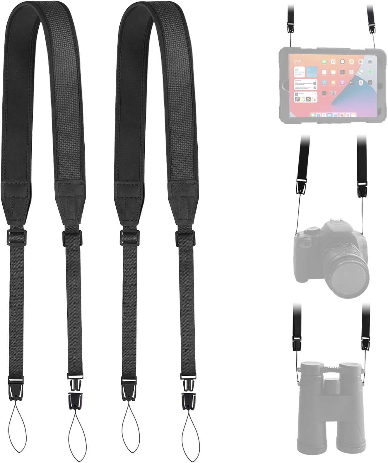 Amazon.com : OP/TECH USA E-Z Comfort Neoprene Camera Neck Strap ...