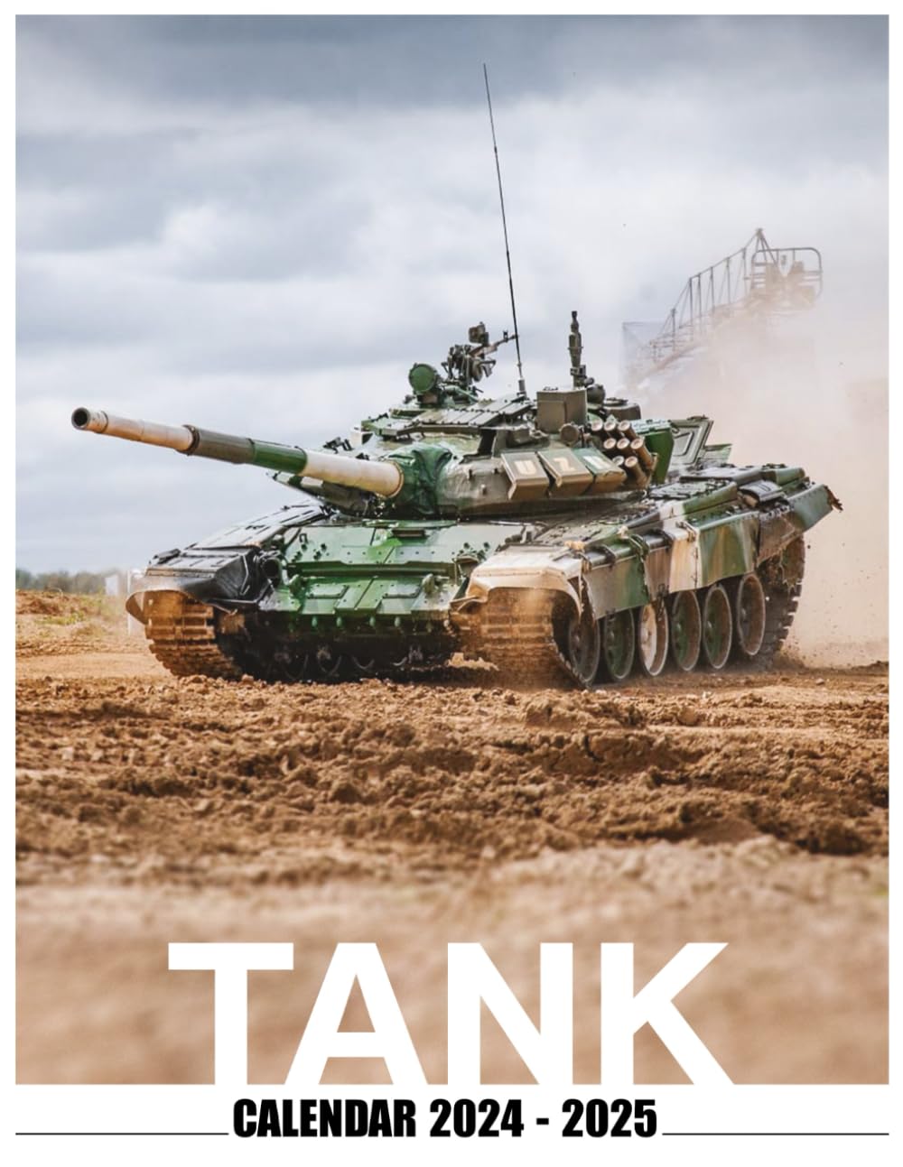 Tank Calendar 2024 - 2025: 24 Months Jan 2024 to December 2025, Thick ...