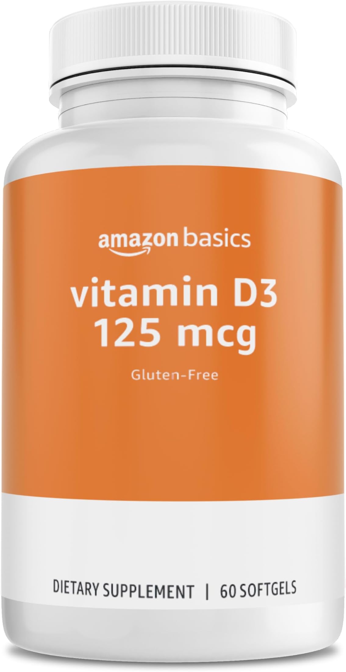 Amazon.com: Amazon Elements Vitamin D3, 5000 IU, 180 Softgels, 6 month ...