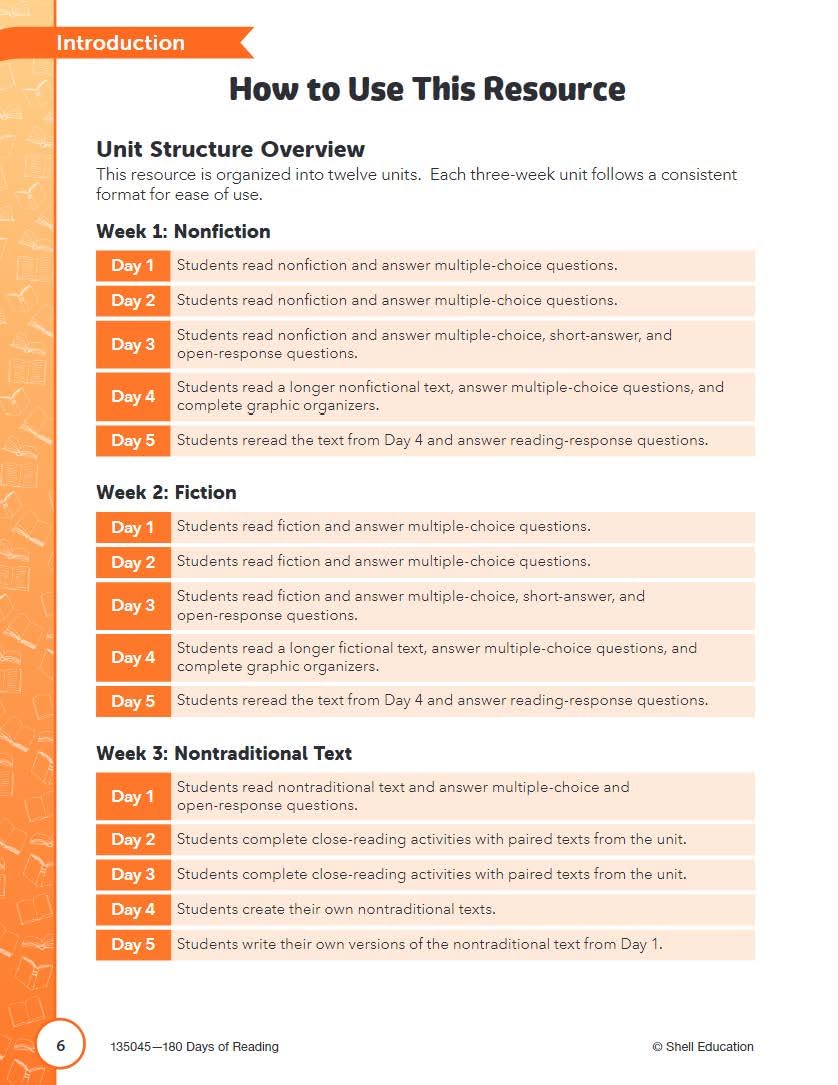 Snapklik.com : 180 Days: Reading For 3rd Grade 2nd Edition Practice ...