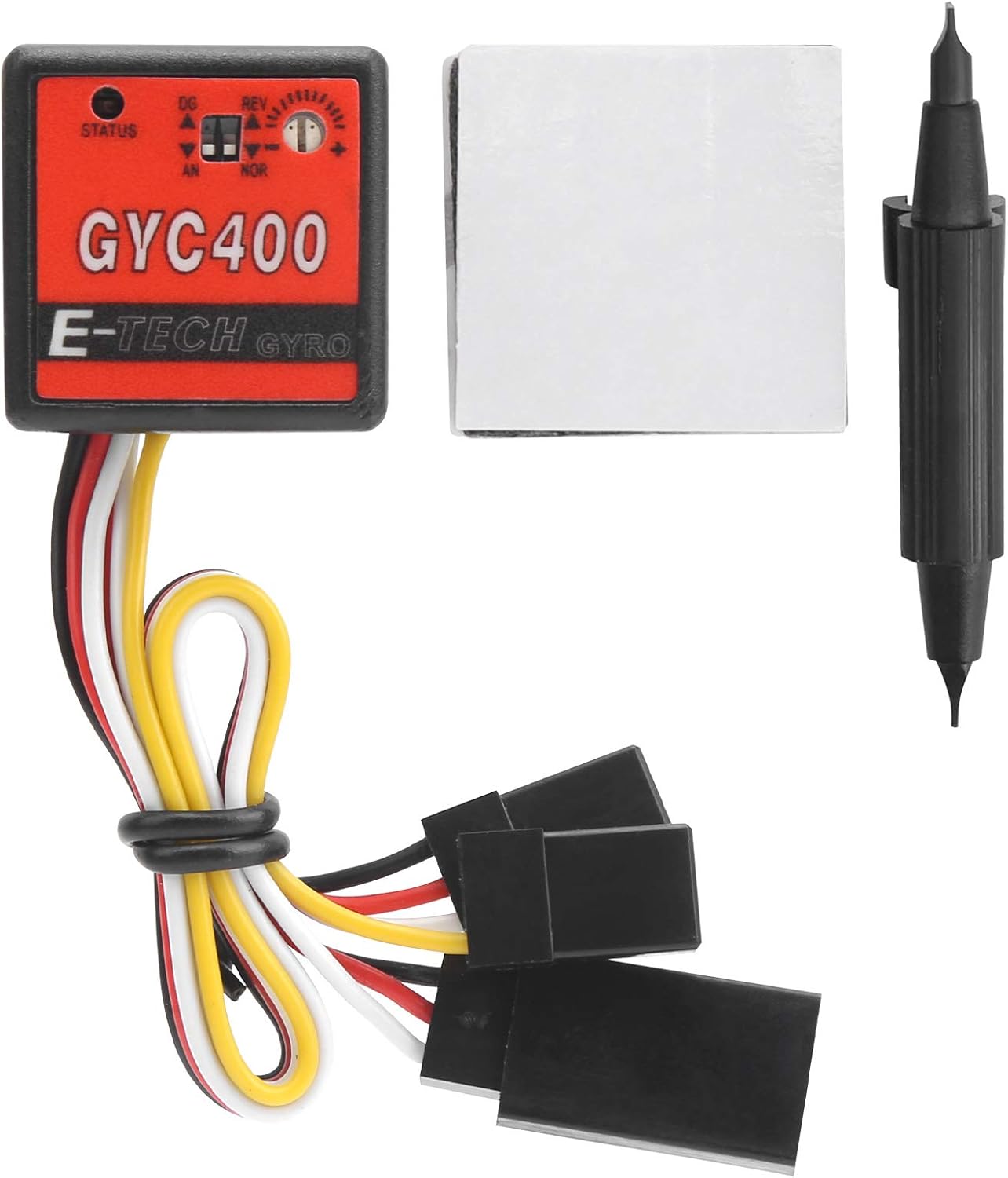 VGEBY Gyro Module, Sensitivity Adjustable GYC400 Mini RC Gyroscope ...