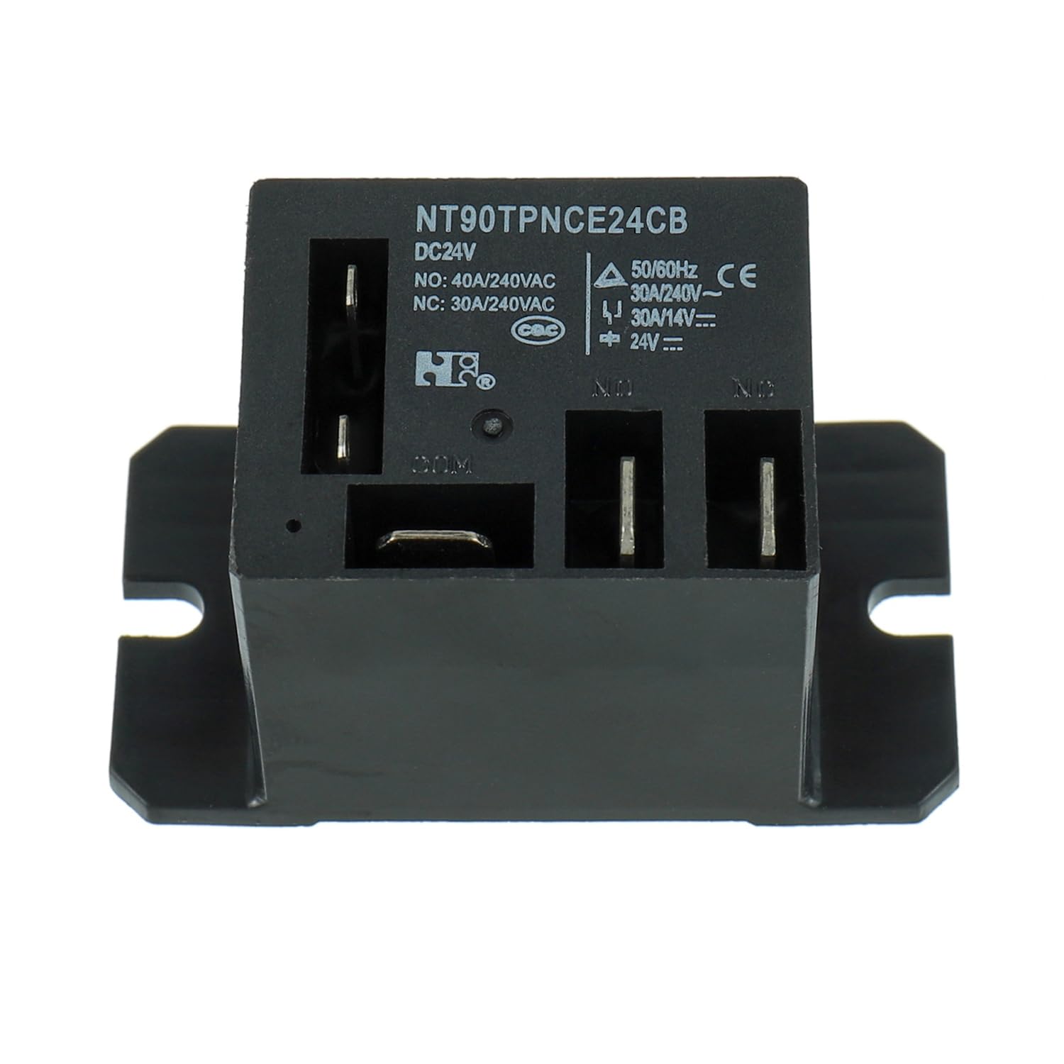 Snapklik.com : EPLZON NT90-DC24V-10X Power Relay DC 24V Coil 24 VDC 30A 40A SPDT(1NO 1NC)