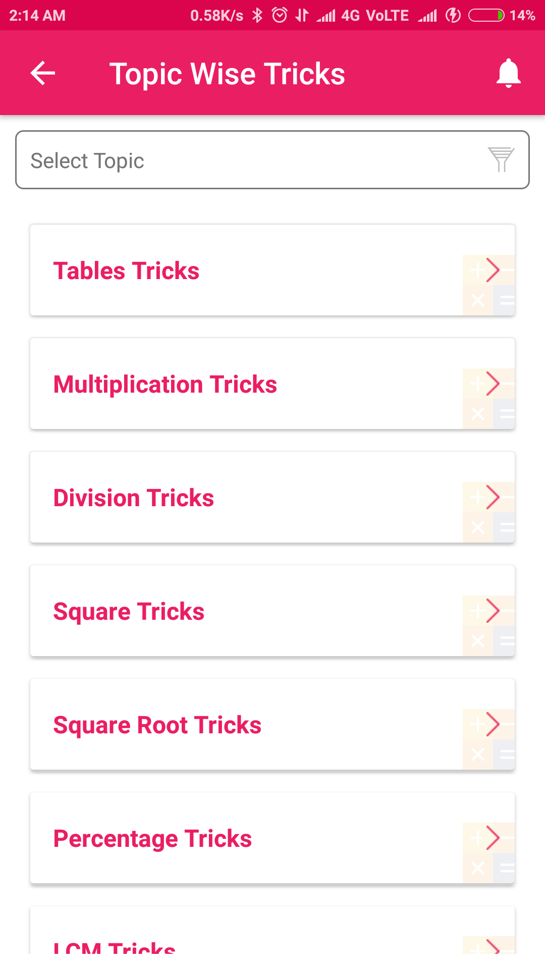 Quicker Maths - Tricks, Puzzles, Quizzes & Books - App on Amazon Appstore