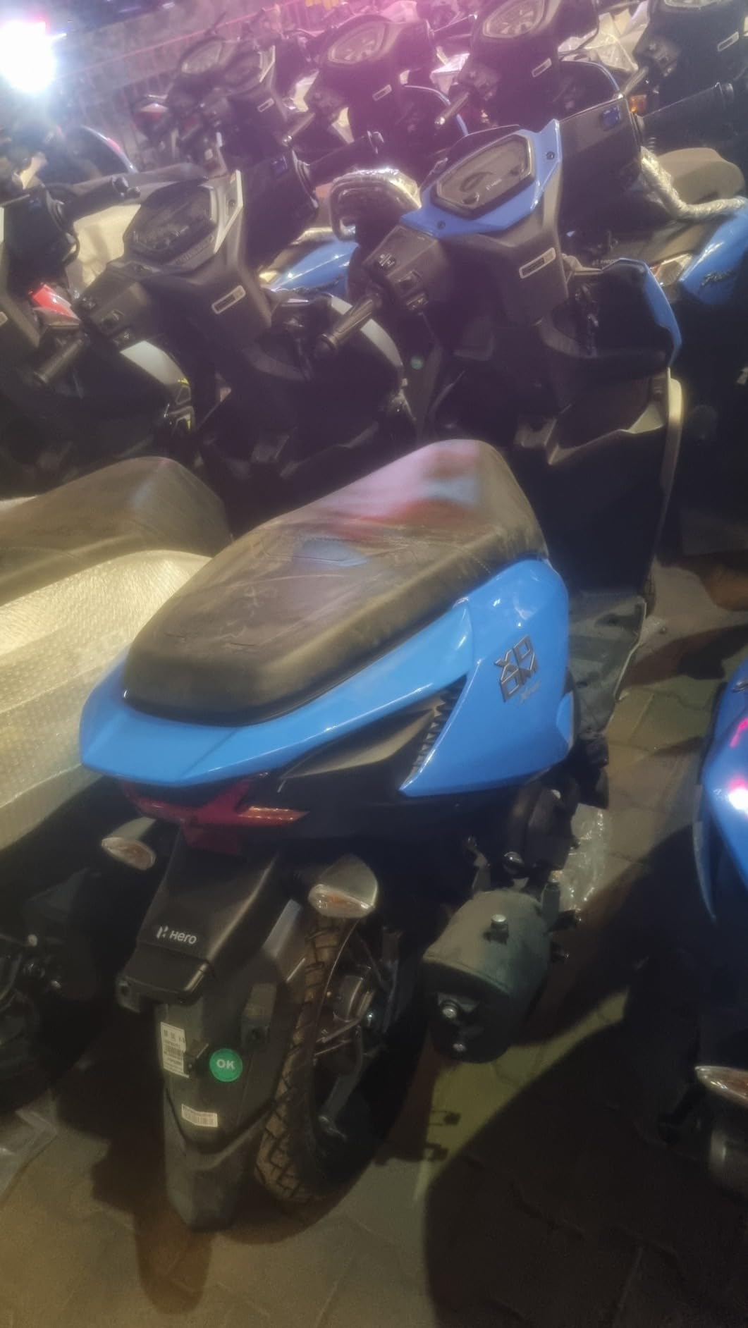 Hero XOOM (ZX) Scooter Matt Abrax Orange Booking for Ex-Showroom Price ...