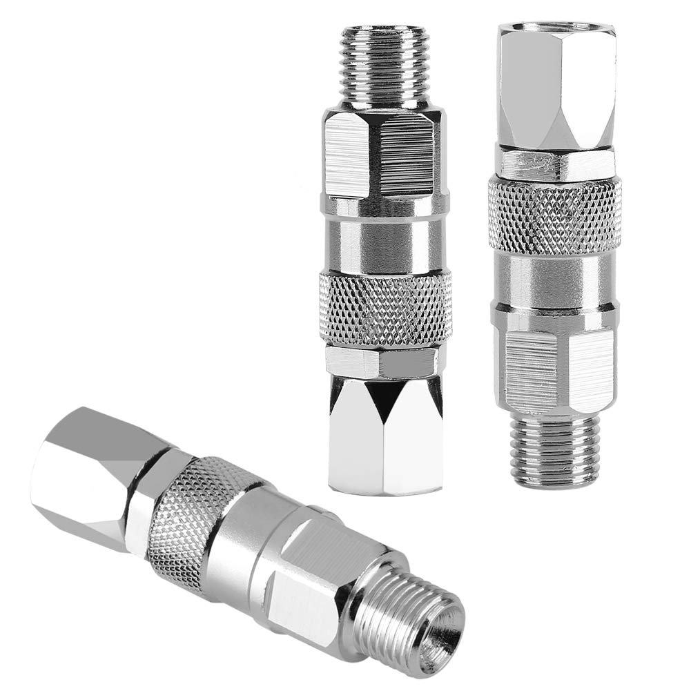 Amazon.com : Sprayer Joint, 1/4-Inch 360 Degrees Rotate Paint Airless ...
