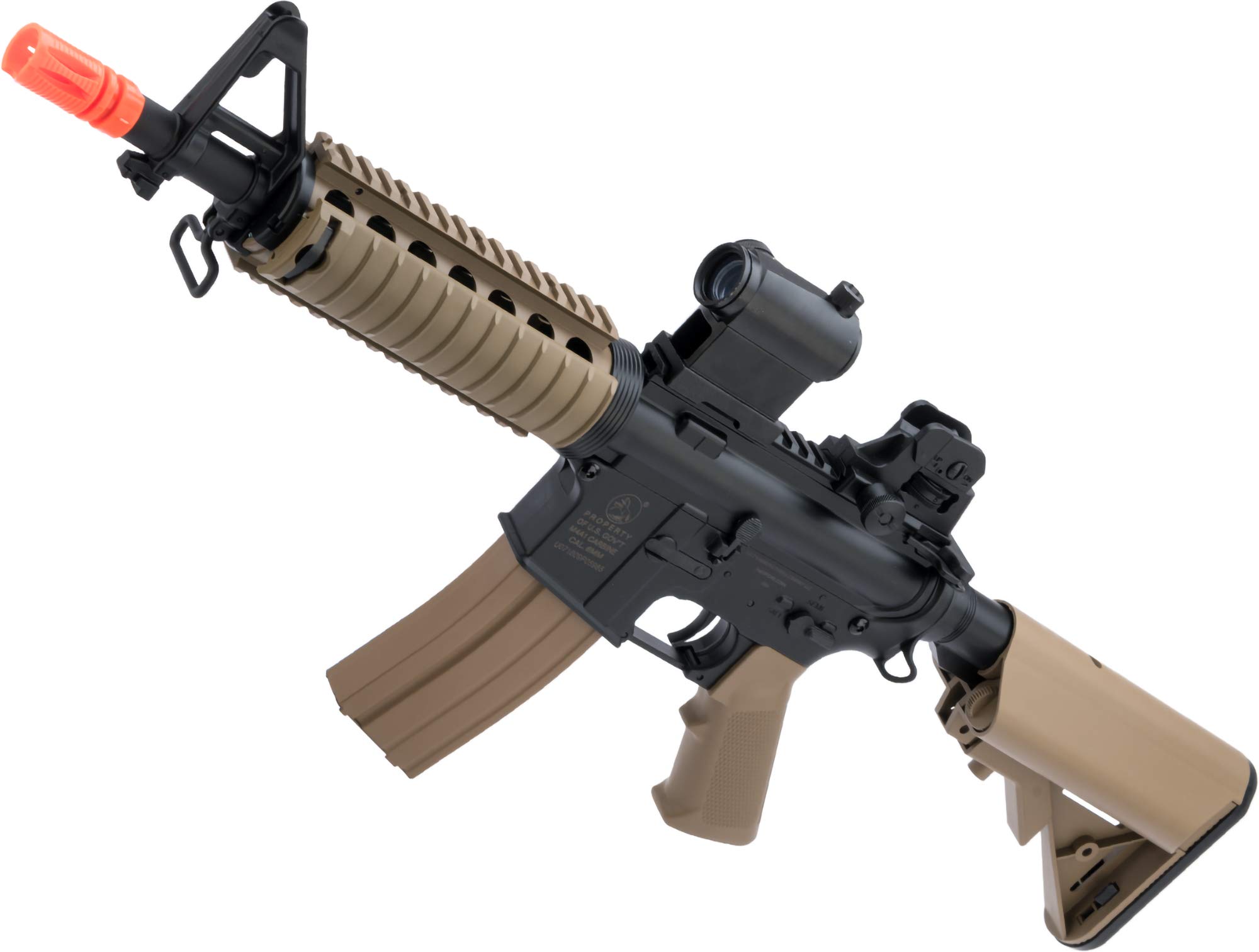 Buy Evike Colt Licensed M4 CQB-R SOPMOD LiPo Ready Airsoft AEG w/ Metal ...