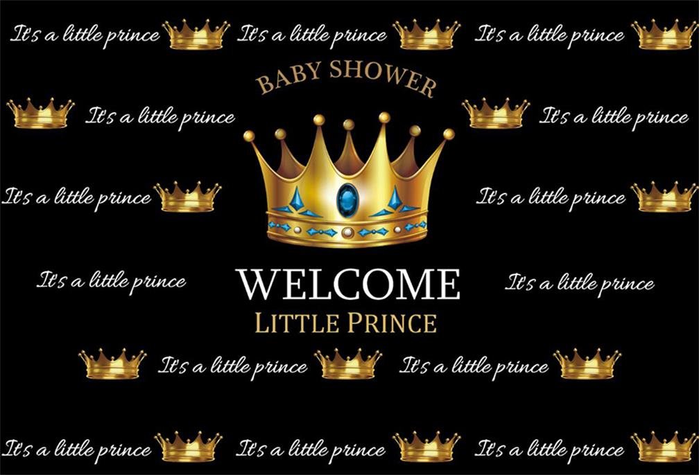 Aofoto 7x5ft Welcome Little Prince Backdrop Its A Boy Baby | Desertcart ...