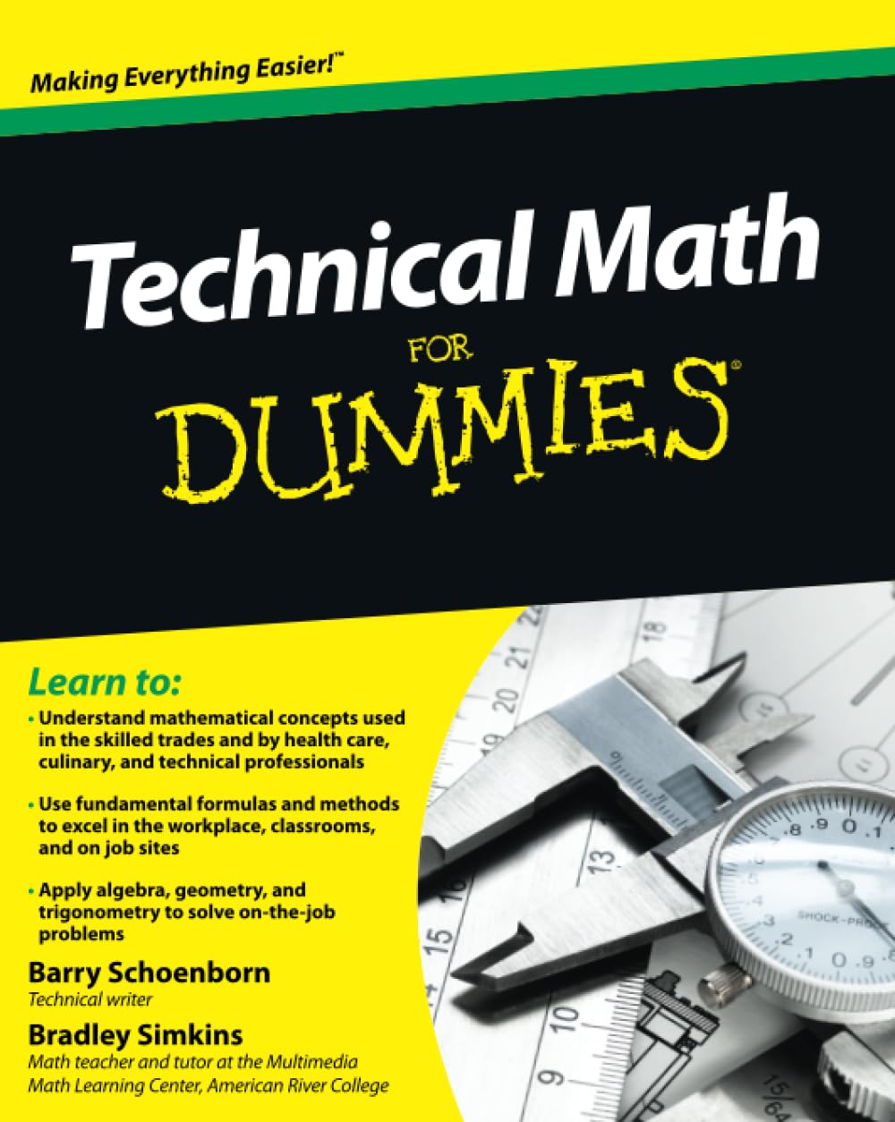 Technical Math For Dummies: Amazon.co.uk: Schoenborn, Barry, Simkins ...