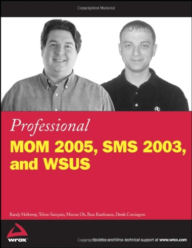 Amazon.com: Professional MOM 2005, SMS 2003, and WSUS: 9787645896366 ...