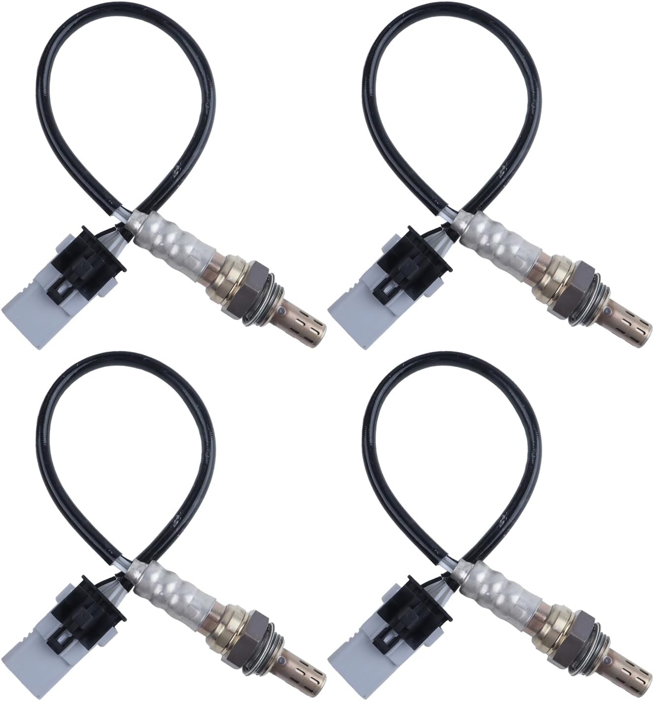 Amazon.com: MISIOEK O2 Oxygen Sensor 4Pcs Upstream and Downstream ...