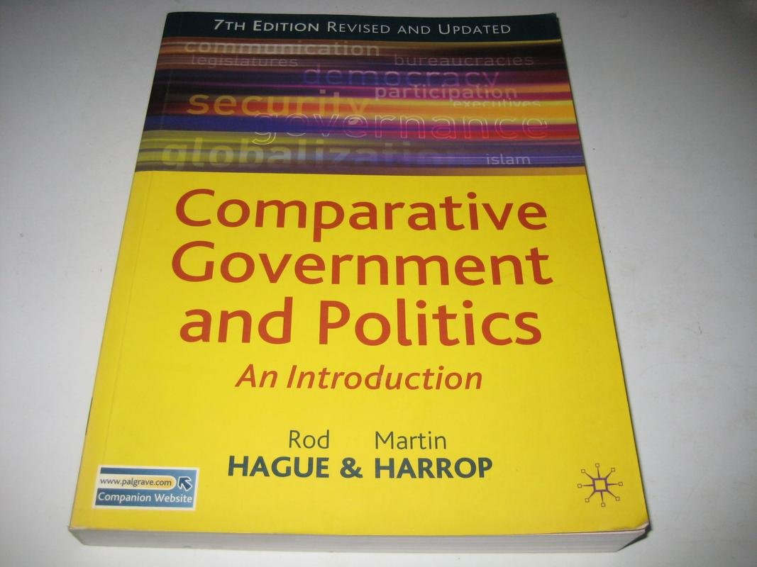 Comparative Government and Politics: Rod Hague: 9780230006379: Amazon ...