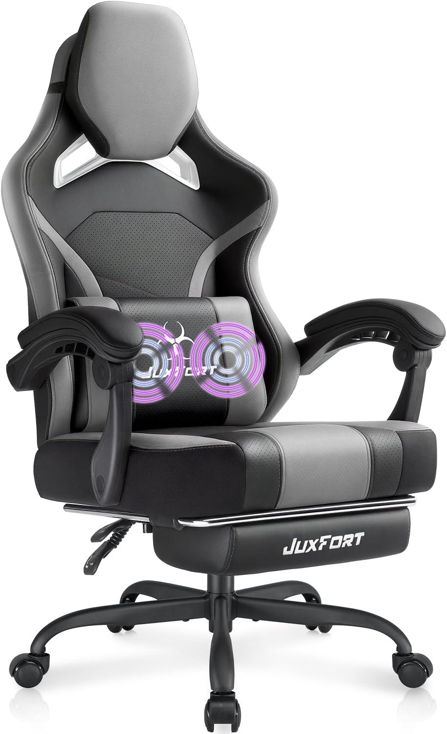 Amazon.com: Big and Tall Gaming Chair with Massage and Pocket Spring ...