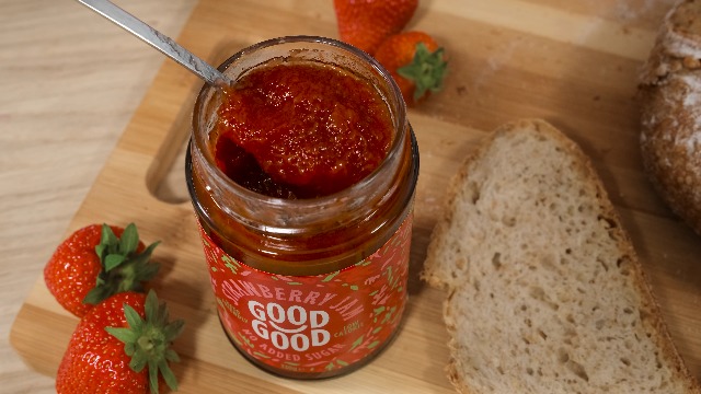 Watch Good Good Strawberry Jam Keto Friendly on Amazon Live