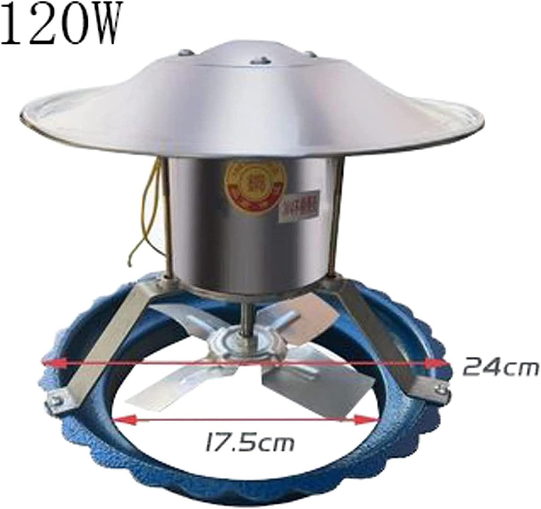 Draft Inducer For Fireplace Wood Oven 120W Electric Chimney Fan ...
