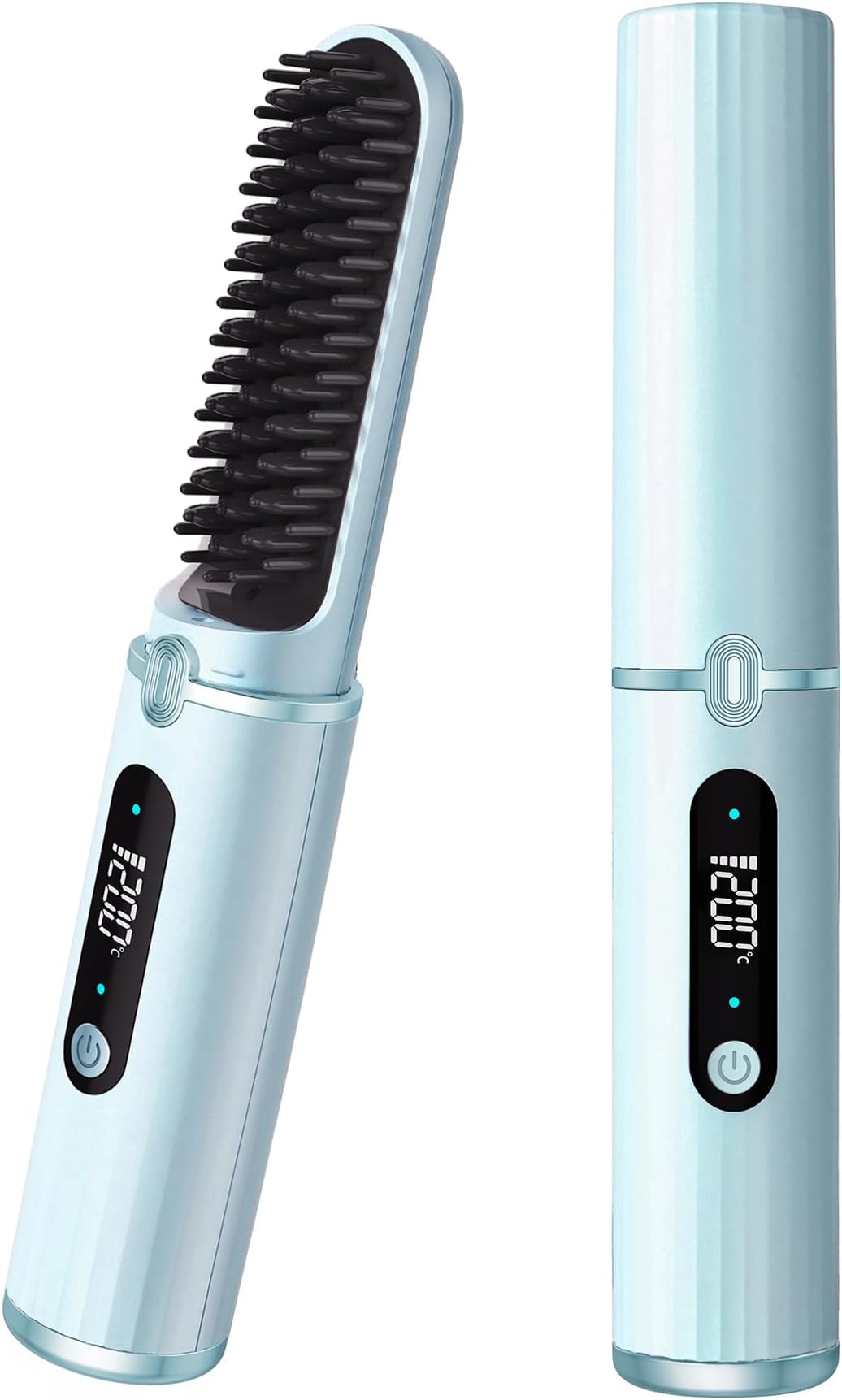 Amazon.com : Cordless Mini Straightening Brush with Negative Ions, MCH ...