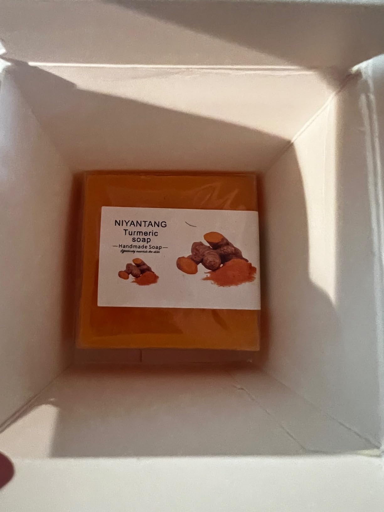 Amazon.com : 3 PCS Turmeric Soap Bar, Natural Bar Soap for Face & Body ...