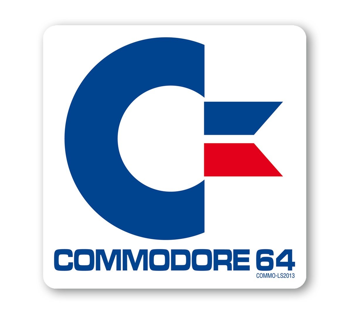 Comodore64 Logo RETRO Commodore 64 Embroidered Sew On Craft Patch C