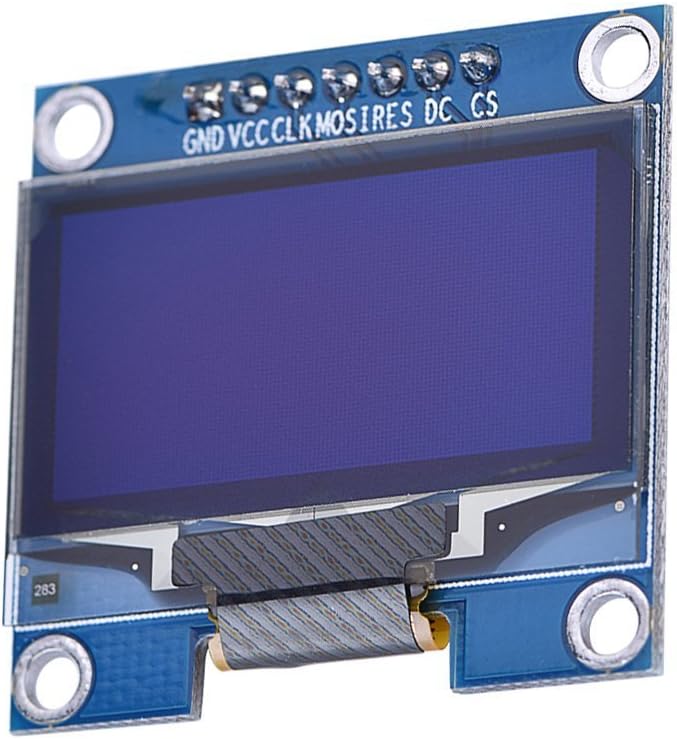 Amazon.com: MakerFocus 2pcs I2C OLED Display Module 0.91 Inch I2C ...