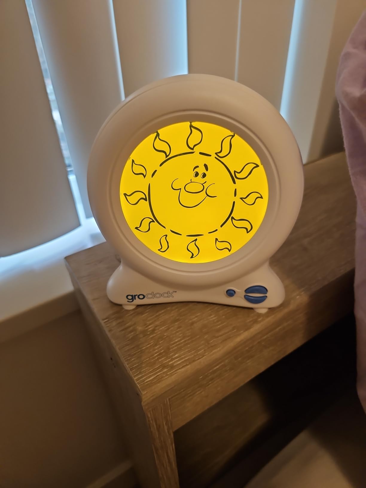 Tommee Tippee Groclock, Children's Training Alarm Clock, 24m+, White ...