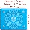 Amazon.com: LIMNUO Silicone Baking Mat, Extra Thick Large Non Stick ...