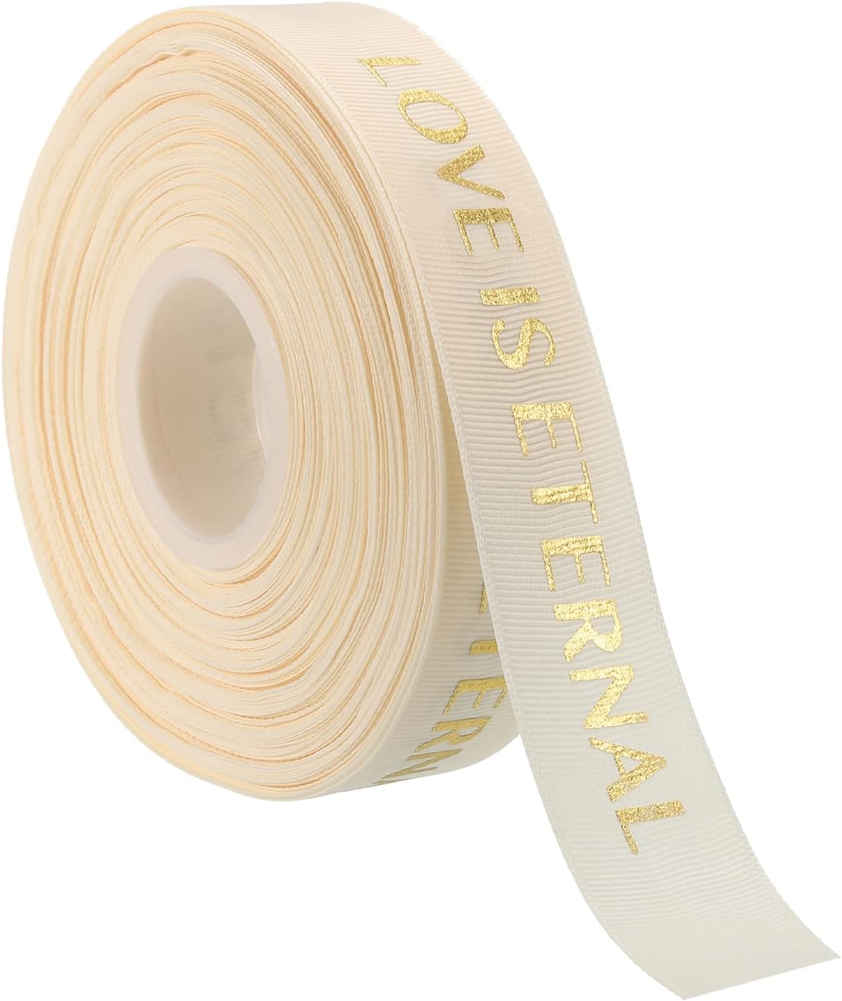 Amazon.com: MECCANIXITY 1 Inch Wide 50 Yard Love You Satin Ribbon ...