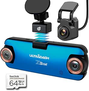 Amazon.com: UltraDash Z3+ & R1 Standard Edition - Front, Telephoto and ...