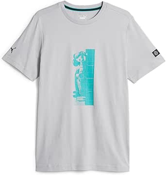 PUMA Mens Mapf1 Graphic Crew Neck Short Sleeve Casual Tops Casual ...