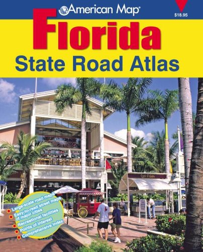 Amazon | American Map Florida State Road Atlas | Atlases