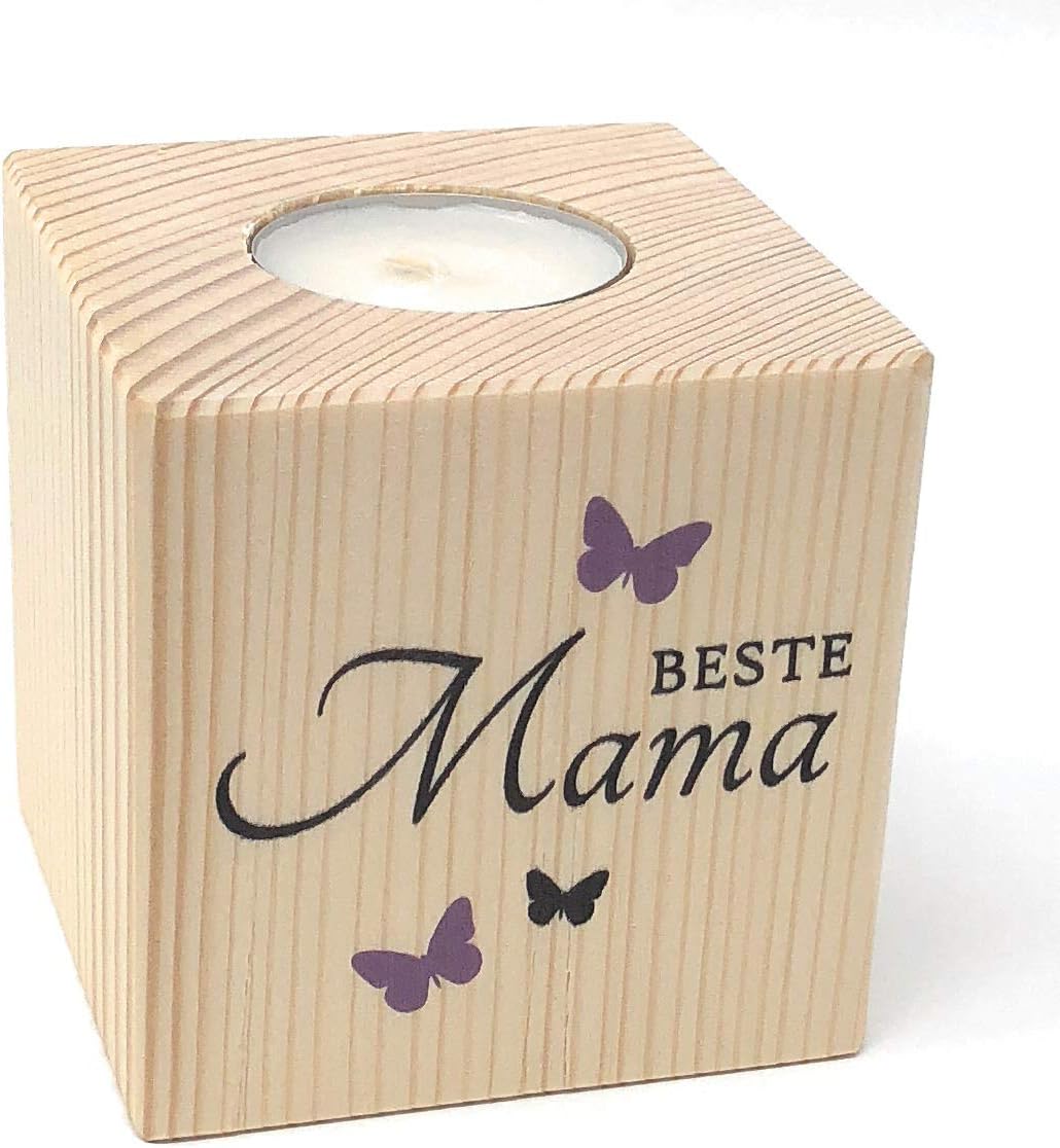 Amazon.de: KATINGA Teelichthalter - toller Kerzenständer (Beste Mama)