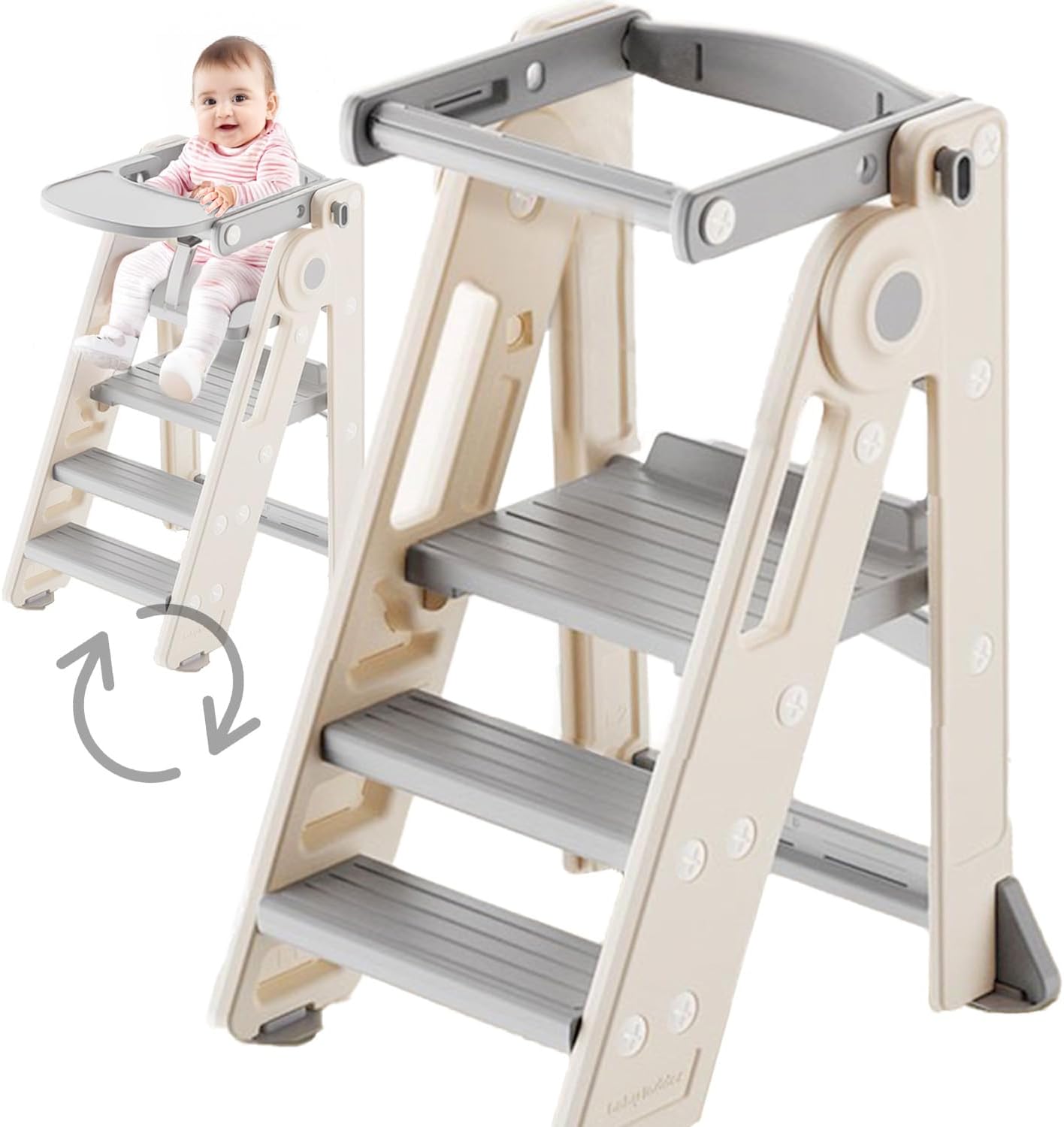 Amazon.com: Kids' Step Stools - 2 in 1 Toddler Tower : Home & Kitchen