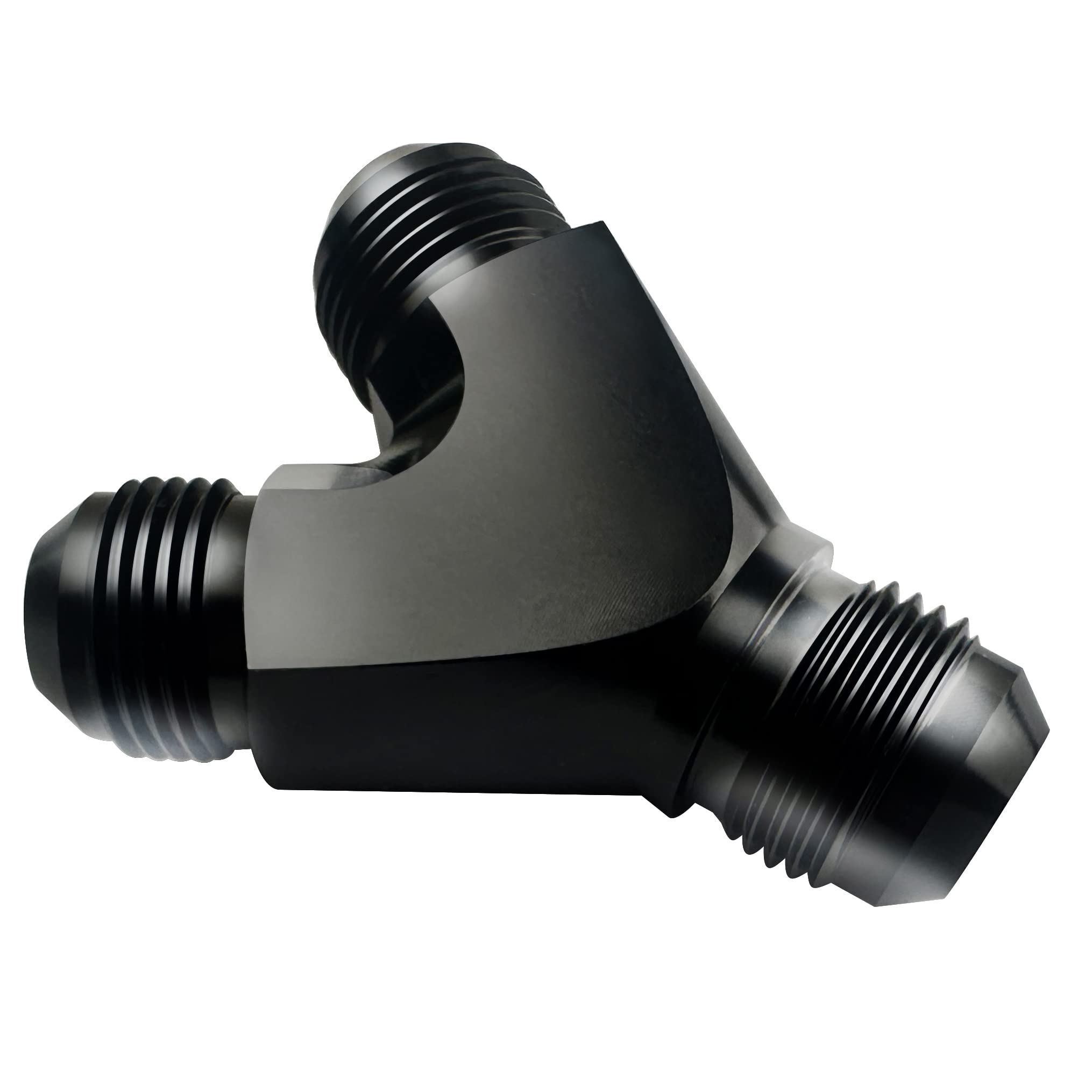 Snapklik.com : 8AN Y Adapters Male Flare Fuel Line Hose Fitting Block ...
