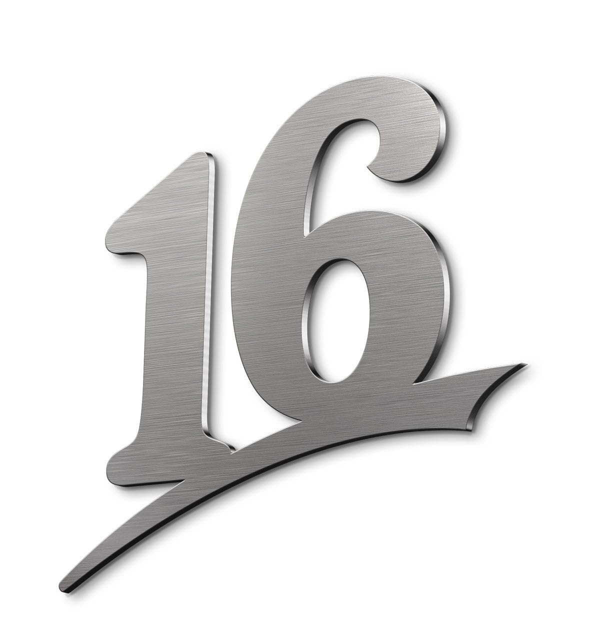 Numero Dieciseis 3 X Custom Racing Numbers Vinyl Stickers Decals