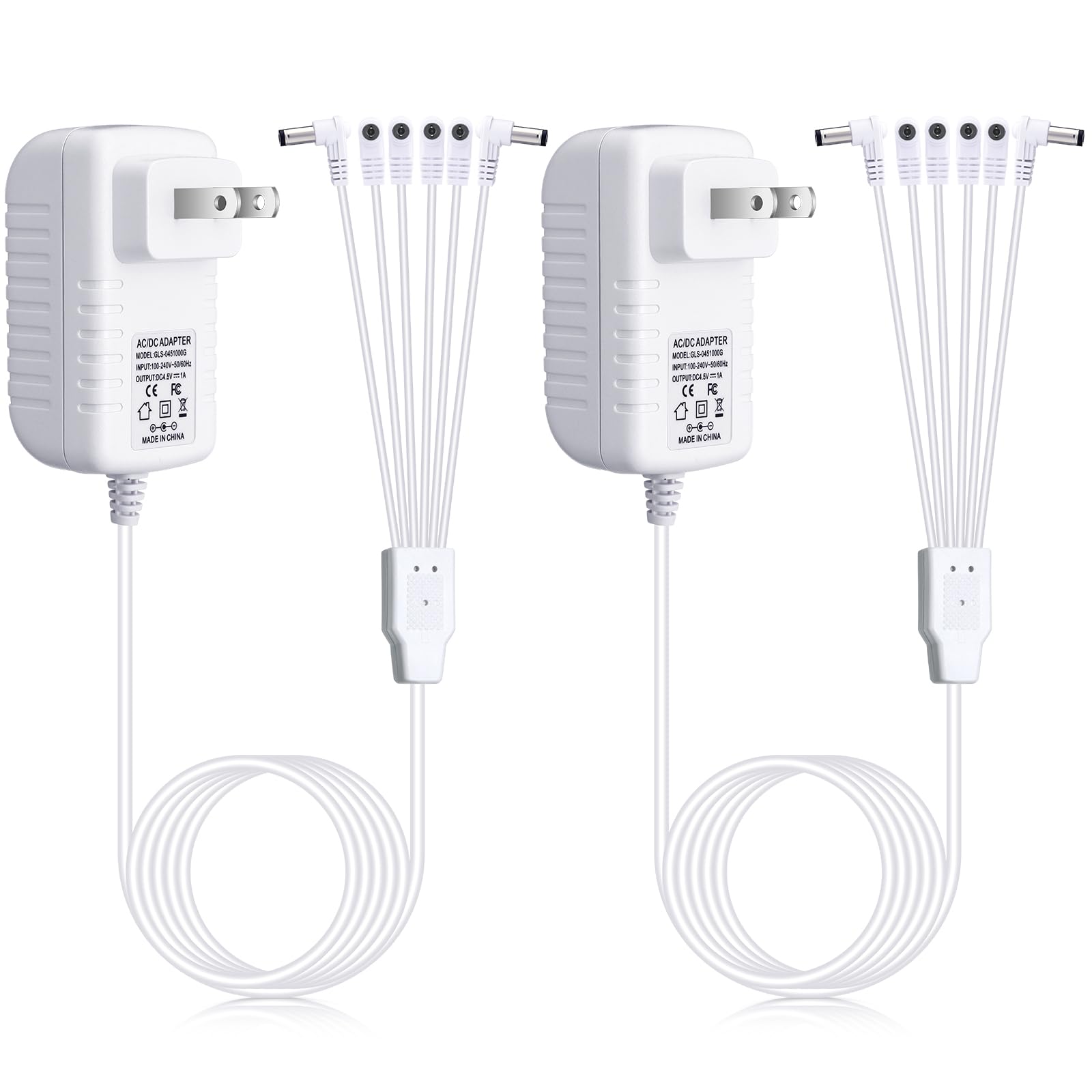 Amazon.com: Umigy 2 Pcs 4.5v Power Adapter Compatible with Lemax ...