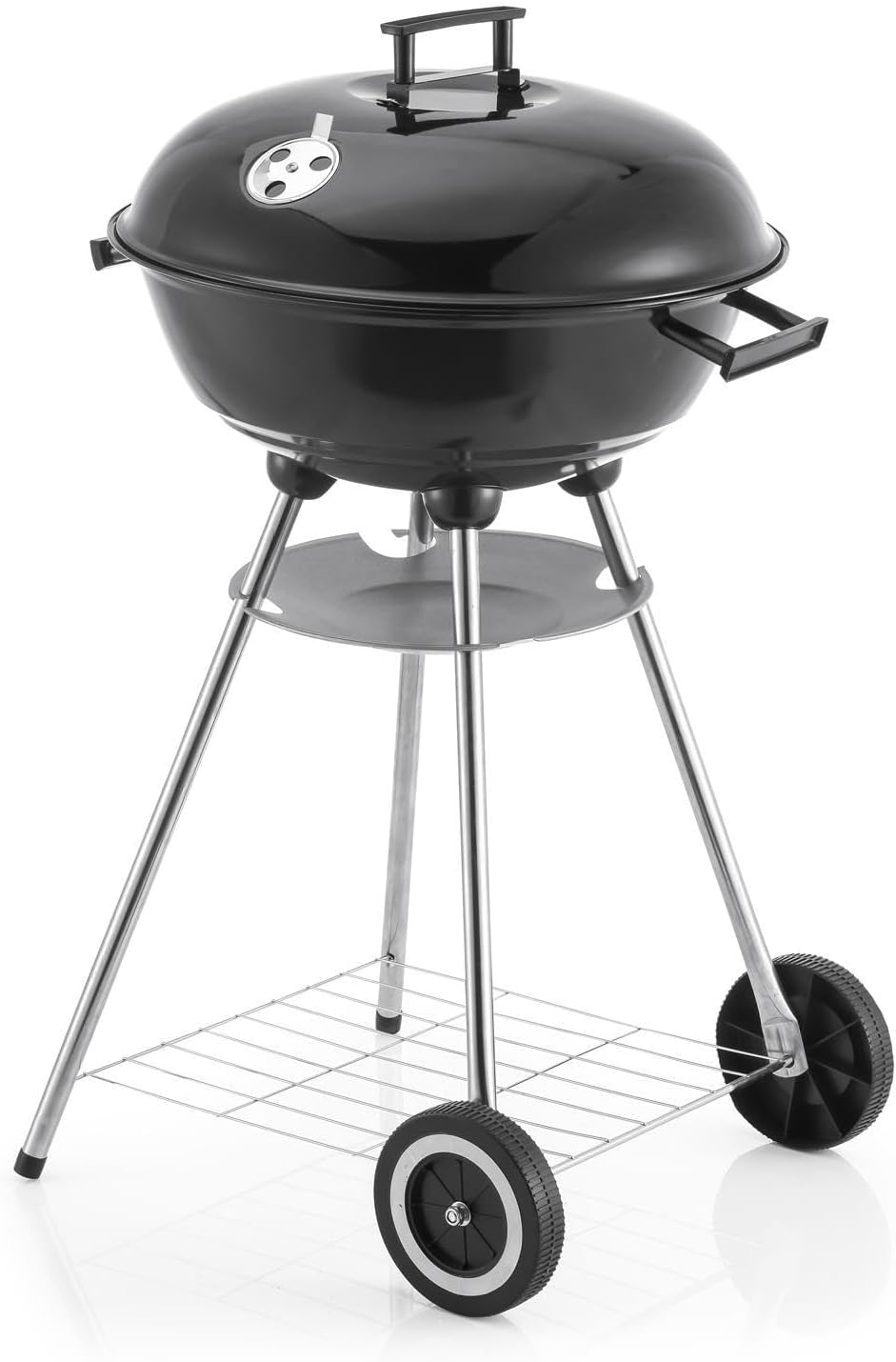 House of Home 45cm Kettle Charcoal BBQ Grill – Portable Round Barbecue ...