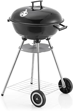 House of Home 45cm Kettle Charcoal BBQ Grill – Portable Round Barbecue ...
