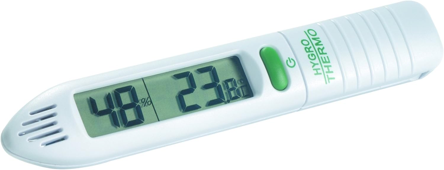 Hygro-Thermo Pen Shaped Hygrometer, simultaneously displays humidity ...