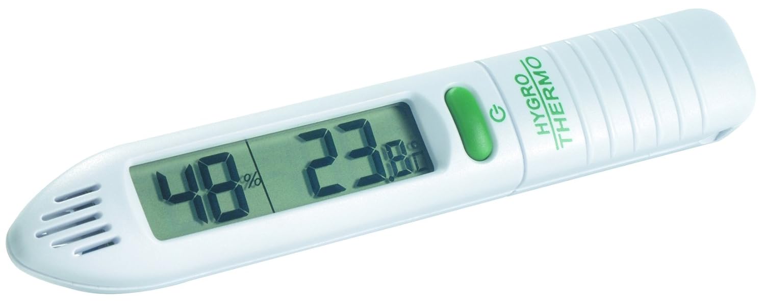 Hygro-Thermo Pen Shaped Hygrometer, simultaneously displays Humidity ...