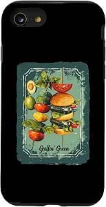 Amazon.com: iPhone SE (2020) / 7 / 8 Vegan Barbecue Veggies Vegetarian ...
