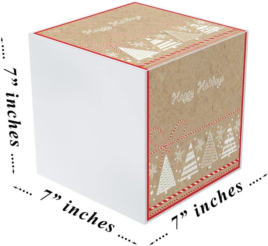 Caja de regalo Kati Craft Árbol de Navidad de 7 pulgadas, fácil de ...