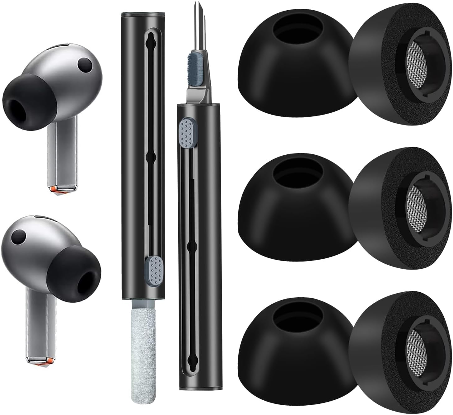 Amazon.com: Foam Ear Tips for Samsung Galaxy Buds3 Pro - Ultimate ...