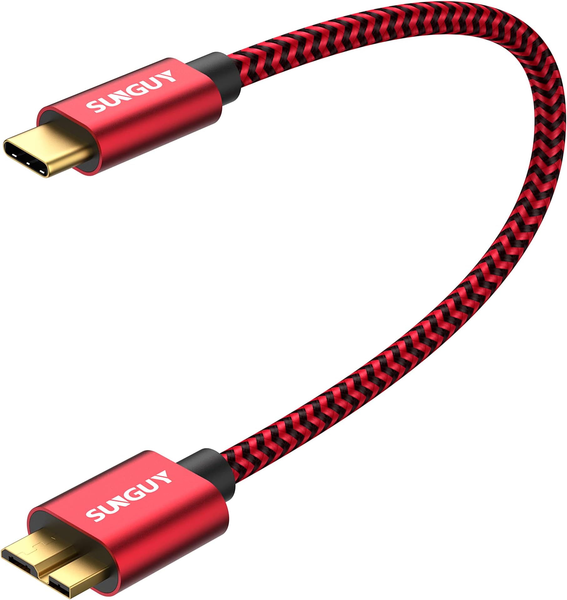 StarTech.com 15cm schlankes SuperSpeed USB 3.0 A auf Micro B Kabel - St ...