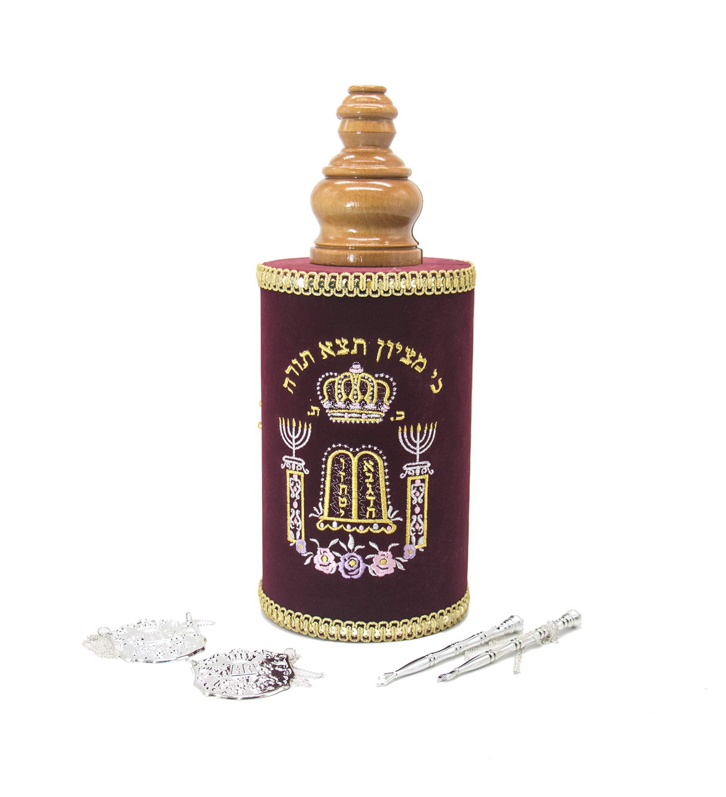 Hebrew Bible Small Handmade Sefer Torah Scroll – Judaica, Made In ...