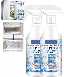 Amazon.com: Defrosting Spray for Fridge Freezer,120ml Fridge Freezer ...