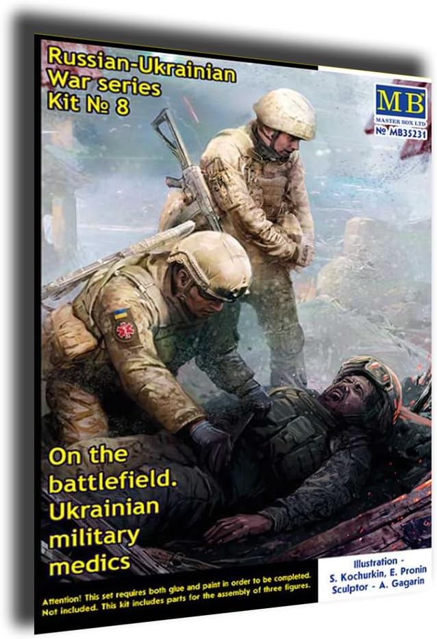 Amazon.com: Master Box 35231-1/35 - On The Battlefield. Ukrainian ...
