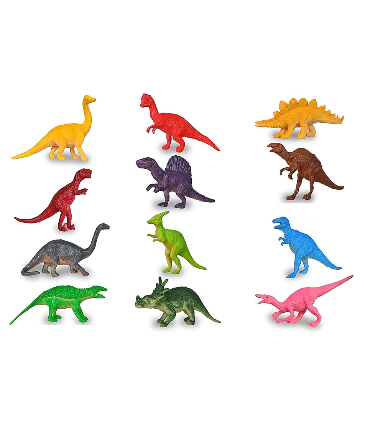 Buy Children's Joy Wild Animal Toy Set Pack of 12 – Multicolor Online ...