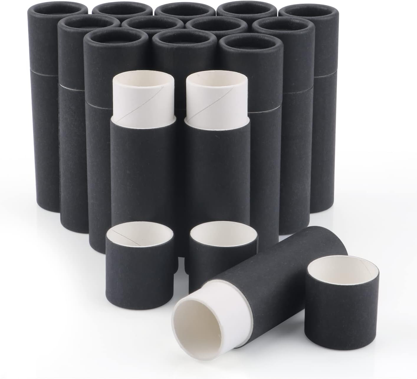 Amazon.com: DMuuuDM 10 Pcs 2.5 oz Paperboard Deodorant Tubes,Empty Push ...