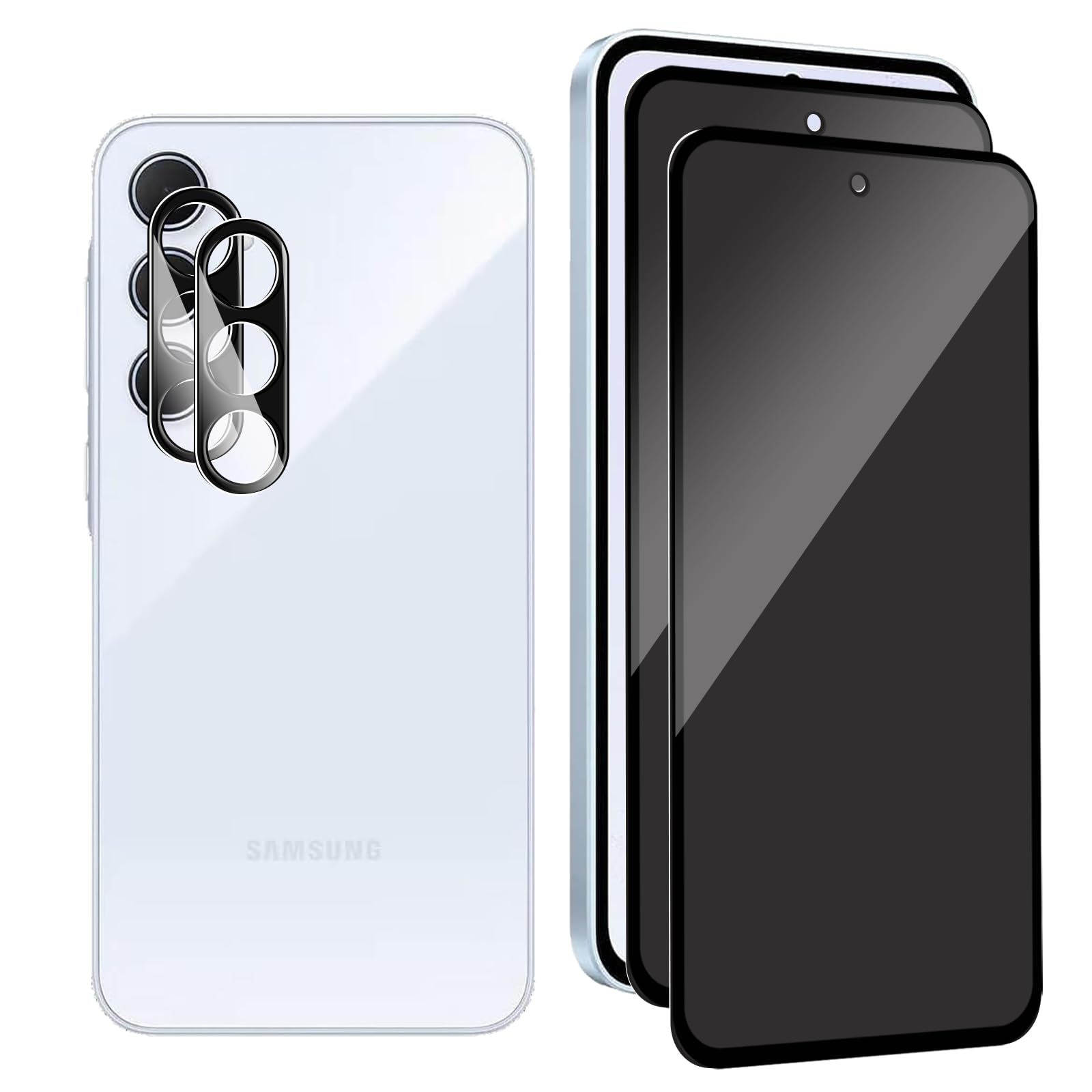 Amazon.com: OWMGTS 2 Pcs Privacy Screen Protector for Samsung Galaxy ...