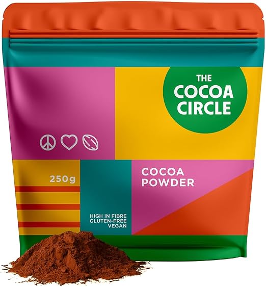 The Cocoa Circle 100% Puro Cacao in Polvere - 250g | Cacao di Alta ...